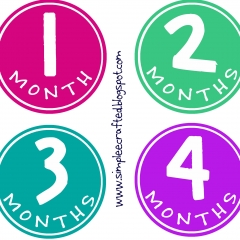 Free Monthly Picture Printables - 24/7 Moms