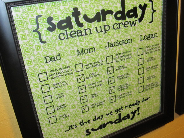 5 Make Your Own Chore charts - 24/7 Moms
