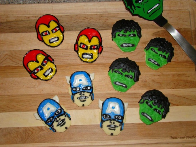 Marvel's The Avengers Cookies from Williams Sonoma - 24/7 Moms