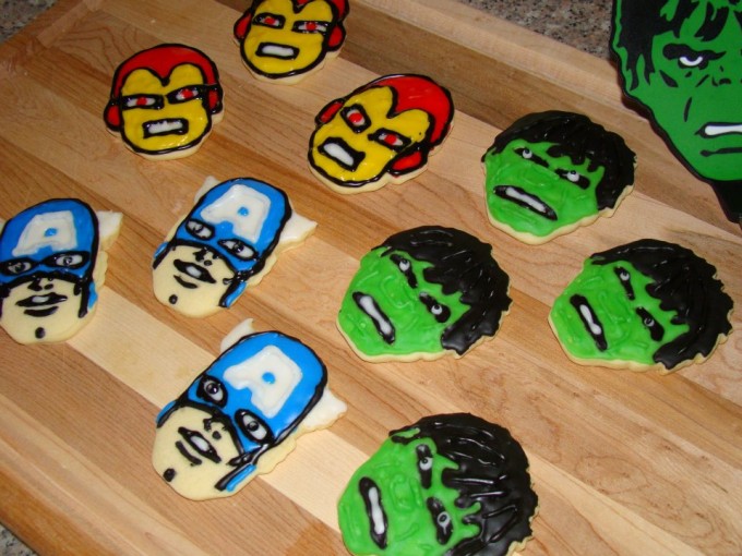 Marvel's The Avengers Cookies from Williams Sonoma - 24/7 Moms