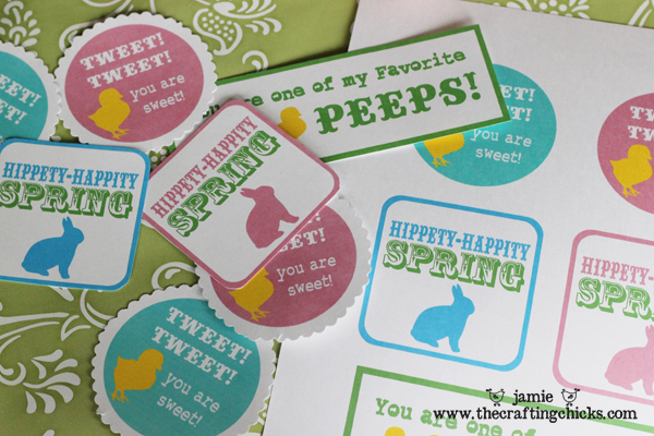 Easter Peep Treat and Free Printables - 24/7 Moms