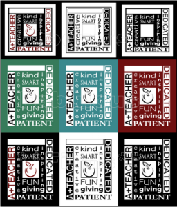 Free Teacher Subway Art - 24/7 Moms