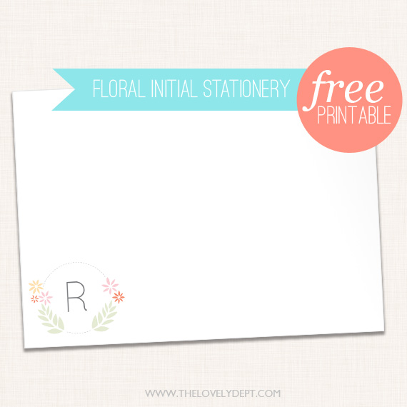 Free Stationary Printable - 24/7 Moms