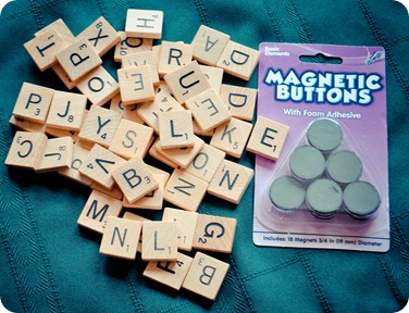 fridge scrabble - 24/7 Moms