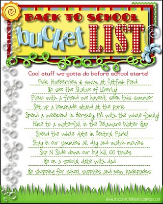 8 FUN Back To School Count Down Ideas - 24/7 Moms