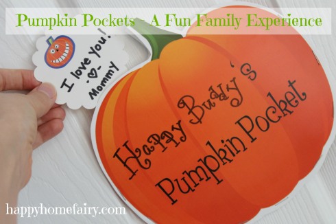 Pumpkin Pocket Tradition {Free Printables} - 24/7 Moms