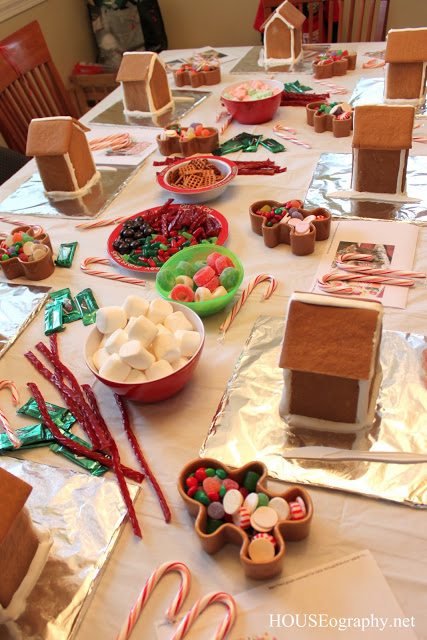Host Your Own Gingerbread House Building Party - 24/7 Moms