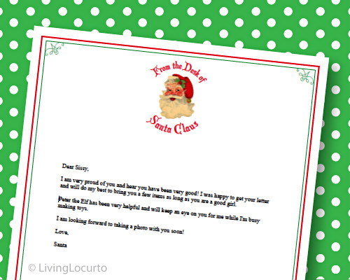 Four Santa Traditions and FREE Printables - 24/7 Moms