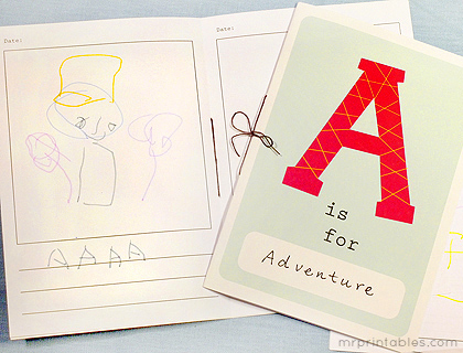 FREE Printable ABC Books - 24/7 Moms