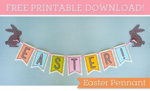 Free Easter Banner Printable - 24/7 Moms