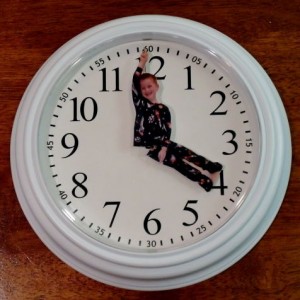 DIY Custom Clock with Photo Hands - 24/7 Moms