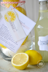 Free Homemade Lemonade Kit Label and the Recipe Printable - 24/7 Moms