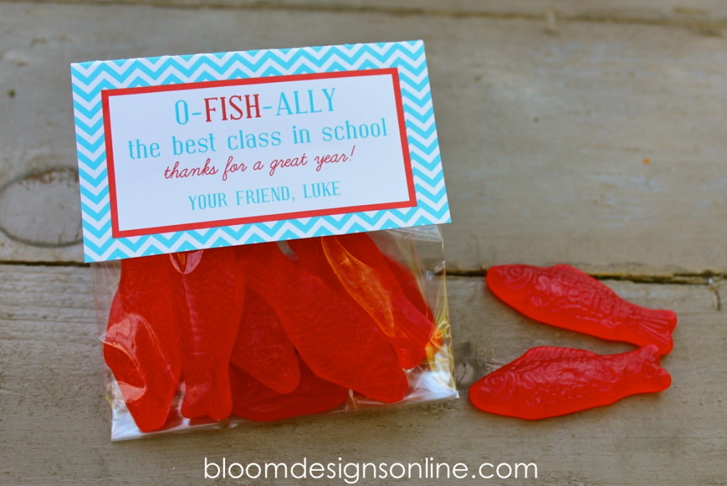 FREE O-FISH-ALLY Fun Summer Gift Printable - 24/7 Moms