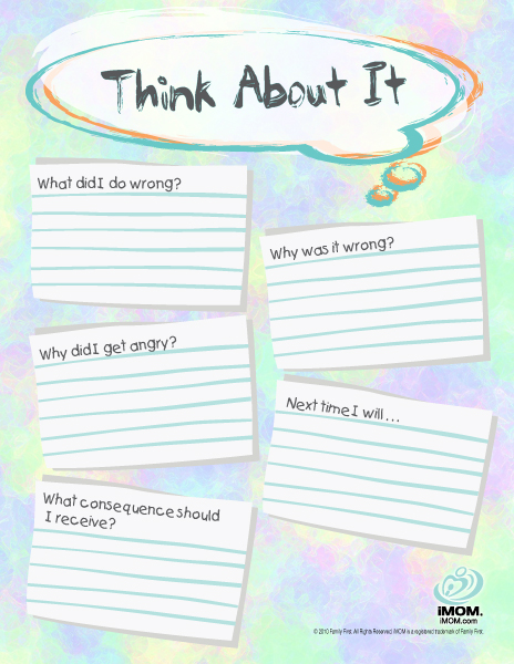 Free Think About It Printable - 24/7 Moms