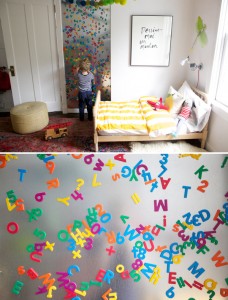 DIY Jumbo Magnetic Wall - 24/7 Moms