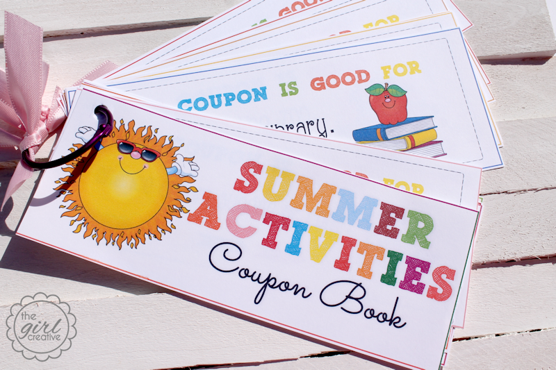Free Summer Activities Coupon Book Printable - 24/7 Moms