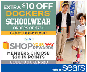 Sears-Dockers School Uniforms - 24/7 Moms