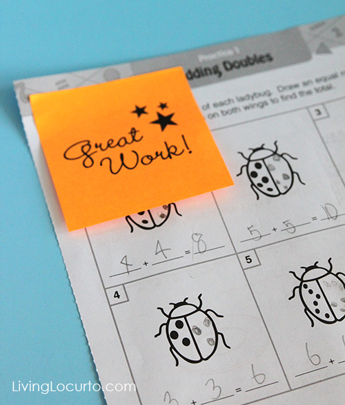Homework Notes Free Printables For Post-it Notes {Back to School} - 24/ ...