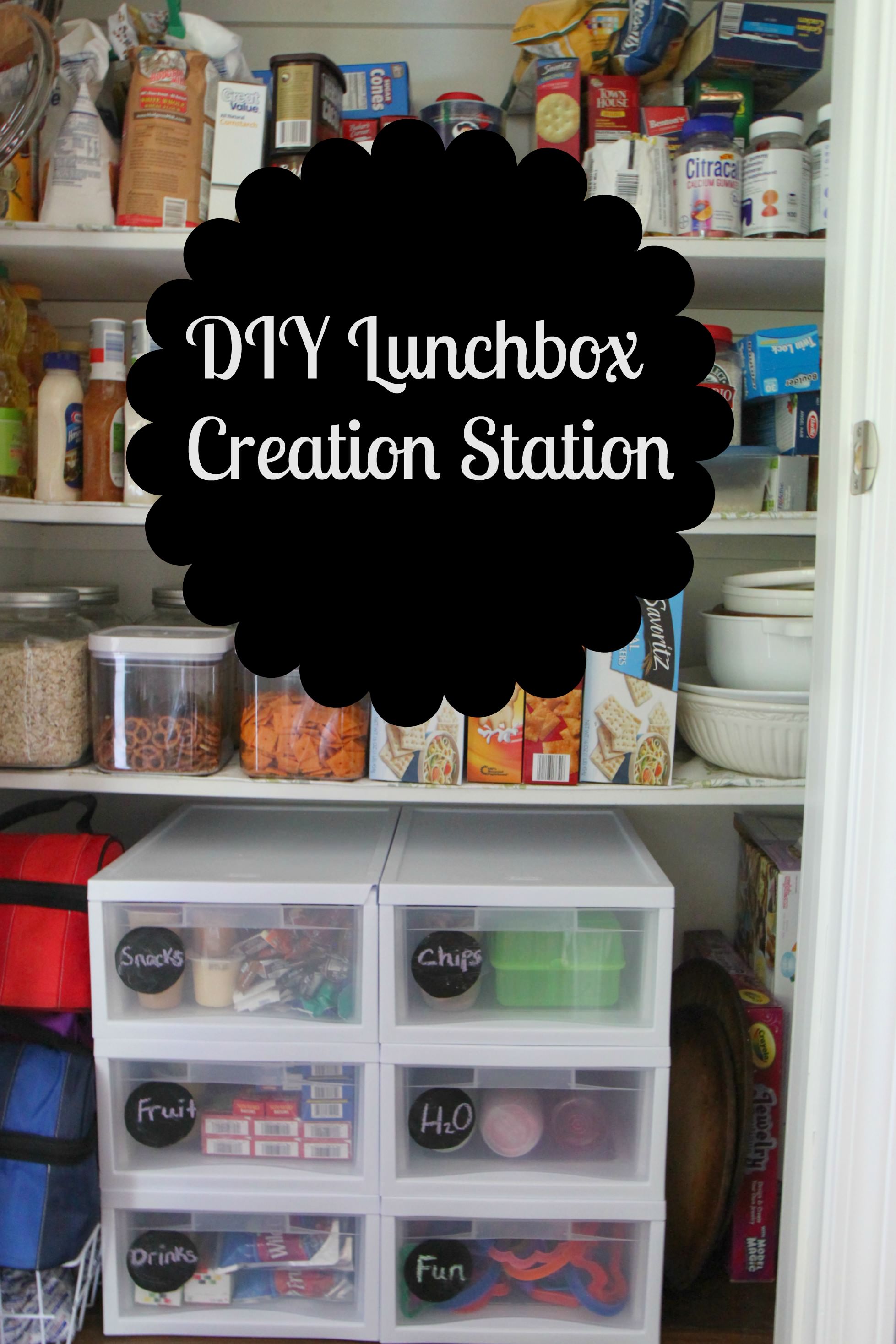 DIY Lunchbox Creation Station {Back To School} - 24/7 Moms