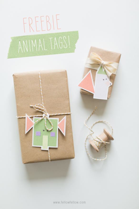 Free Animal Tag Prinables - 24/7 Moms