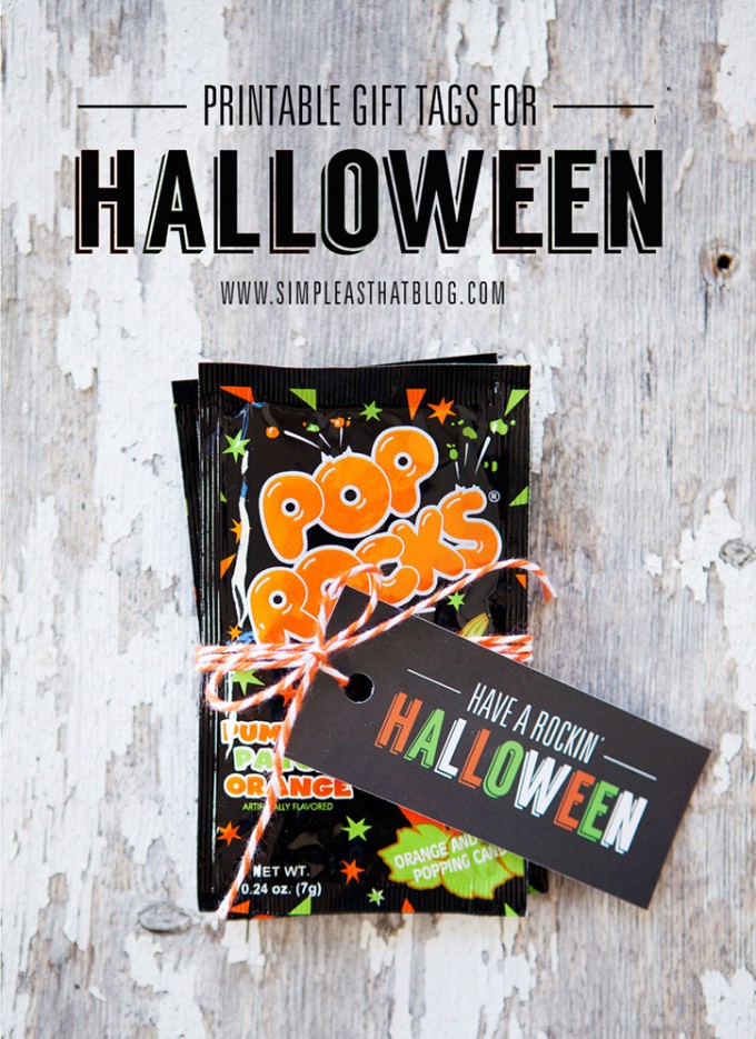 Free Halloween Gift Tag Printable - 24/7 Moms