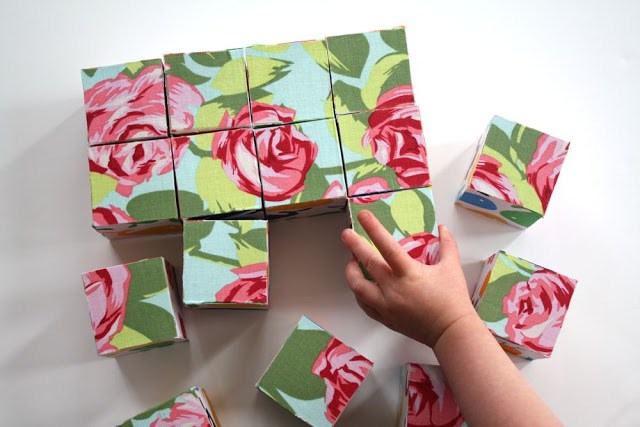 MOM Tip: DIY Fabric Puzzle Block - 24/7 Moms