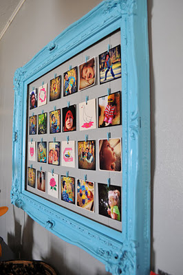DIY Easy Changing Photo Frame - 24/7 Moms