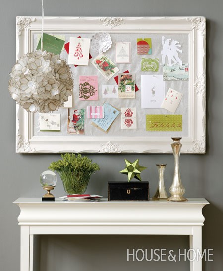 7 Ways To Disply Your Christmas Cards - 24/7 Moms