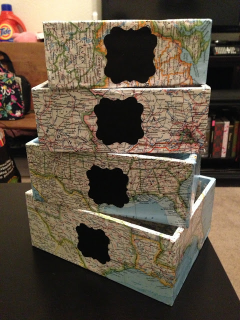 7 Decorating Ideas With Maps - 24/7 Moms