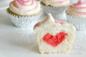 Easy to Make Heart Cupcakes - 24/7 Moms