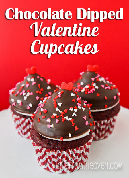 6 Sweet February Cupcakes for Valentines Day - 24/7 Moms
