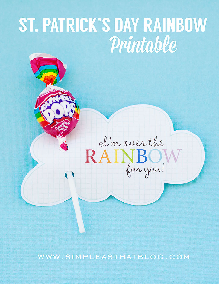 Free St. Patrick's Day Rainbow Printables - 24/7 Moms