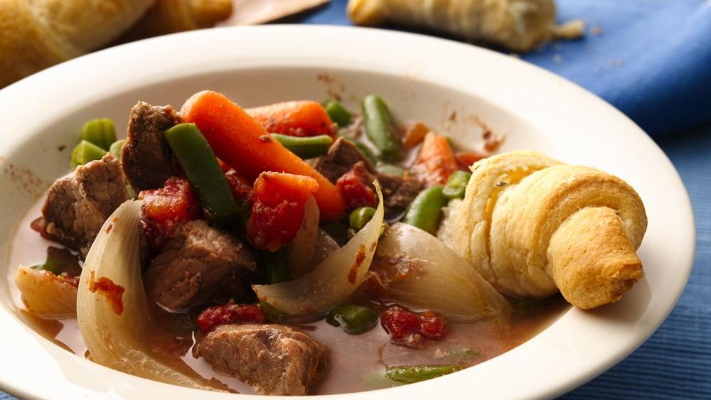 Easy Crock Pot Stew - 24/7 Moms