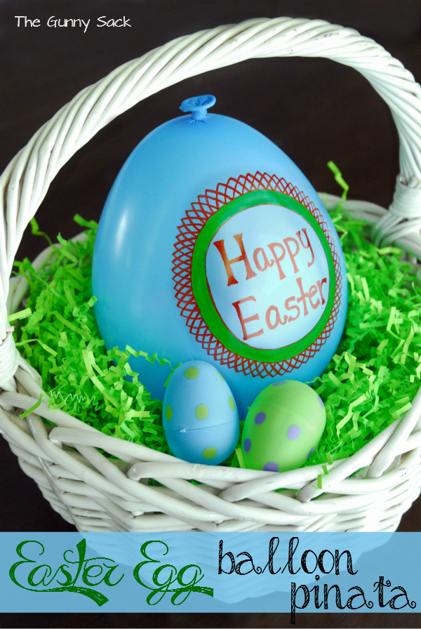Balloon Egg Piñata for Easter - 24/7 Moms