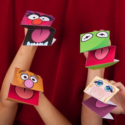 Free Muppet Hand Puppet Printables - 24/7 Moms