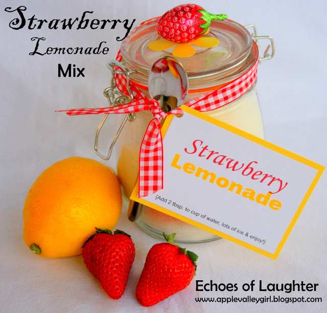 Strawberry Lemonade Mix - 24/7 Moms