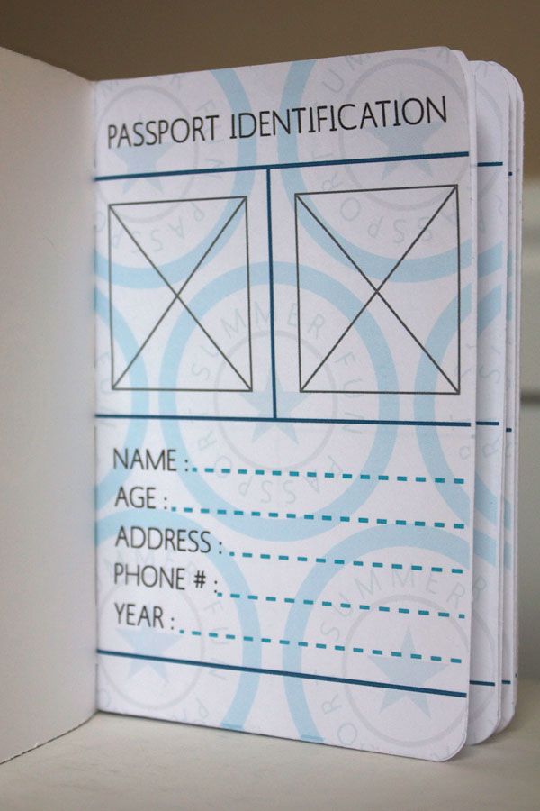 Free Summer Passport Printable - 24/7 Moms