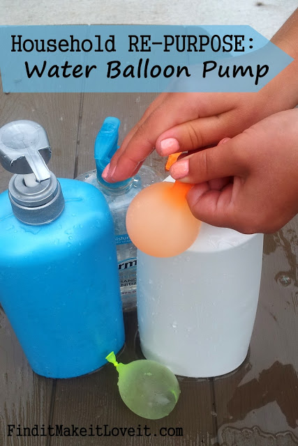 MOM Tip: Water Balloon Pump - 24/7 Moms