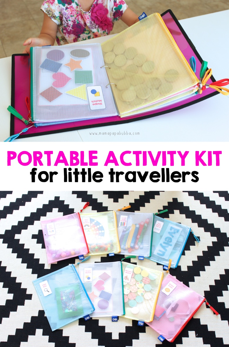 MOM Tip: DIY Portable Activity Kit - 24/7 Moms