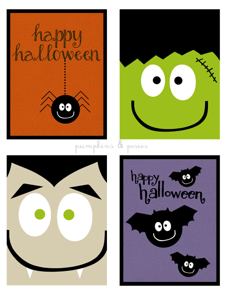 Free Halloween Card Printables - 24/7 Moms