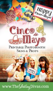Free Cinco de Mayo Photo Booth Sign & Prop Printables - 24/7 Moms