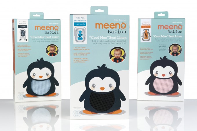 WIN - Meeno Babies Cool Mee Bucket Silver Seat Liner - 24/7 Moms