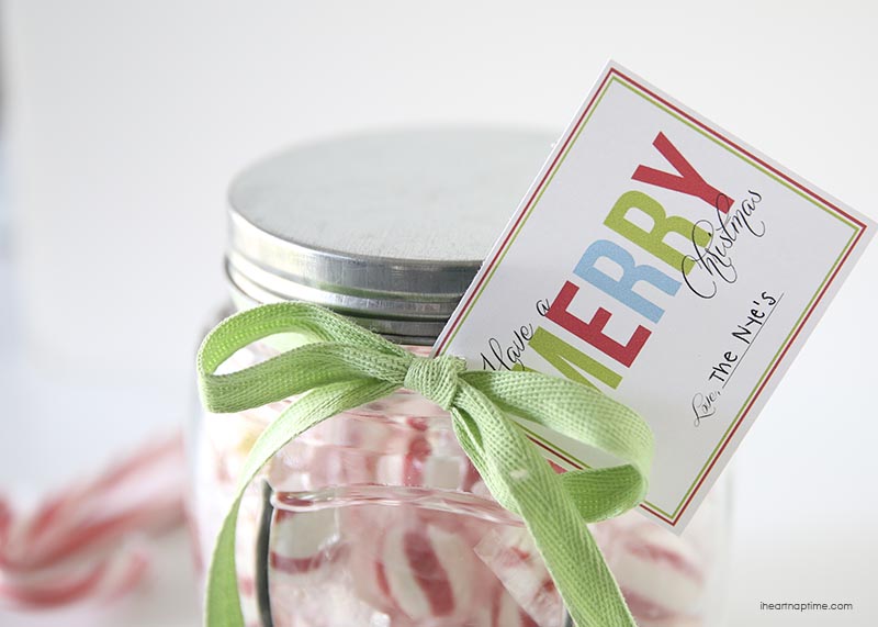 Free Merry Christmas Gift Printable - 24/7 Moms