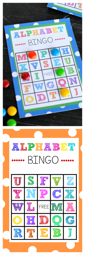 Free Alphabet Bingo Game Printable - 24/7 Moms