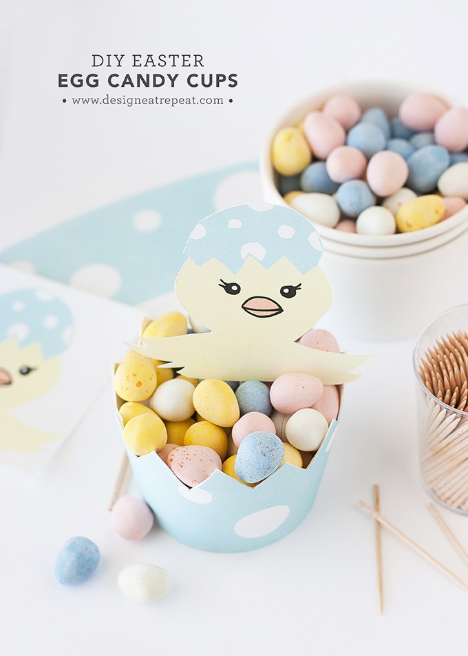 Free Egg Candy Cup Easter Printables - 24/7 Moms