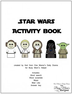 Free Star Wars Activity Book Printable - 24/7 Moms