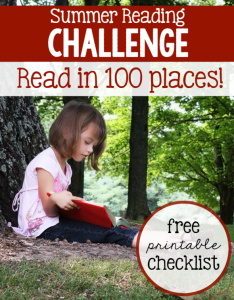 Free Summer Reading Challenge Printable - 24/7 Moms