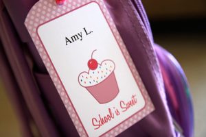 Free Backpack Cupcake Tag Printables - 24/7 Moms