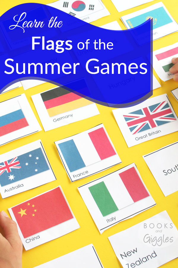 Free Flags for the Summer Olympic Game Printable - 24/7 Moms