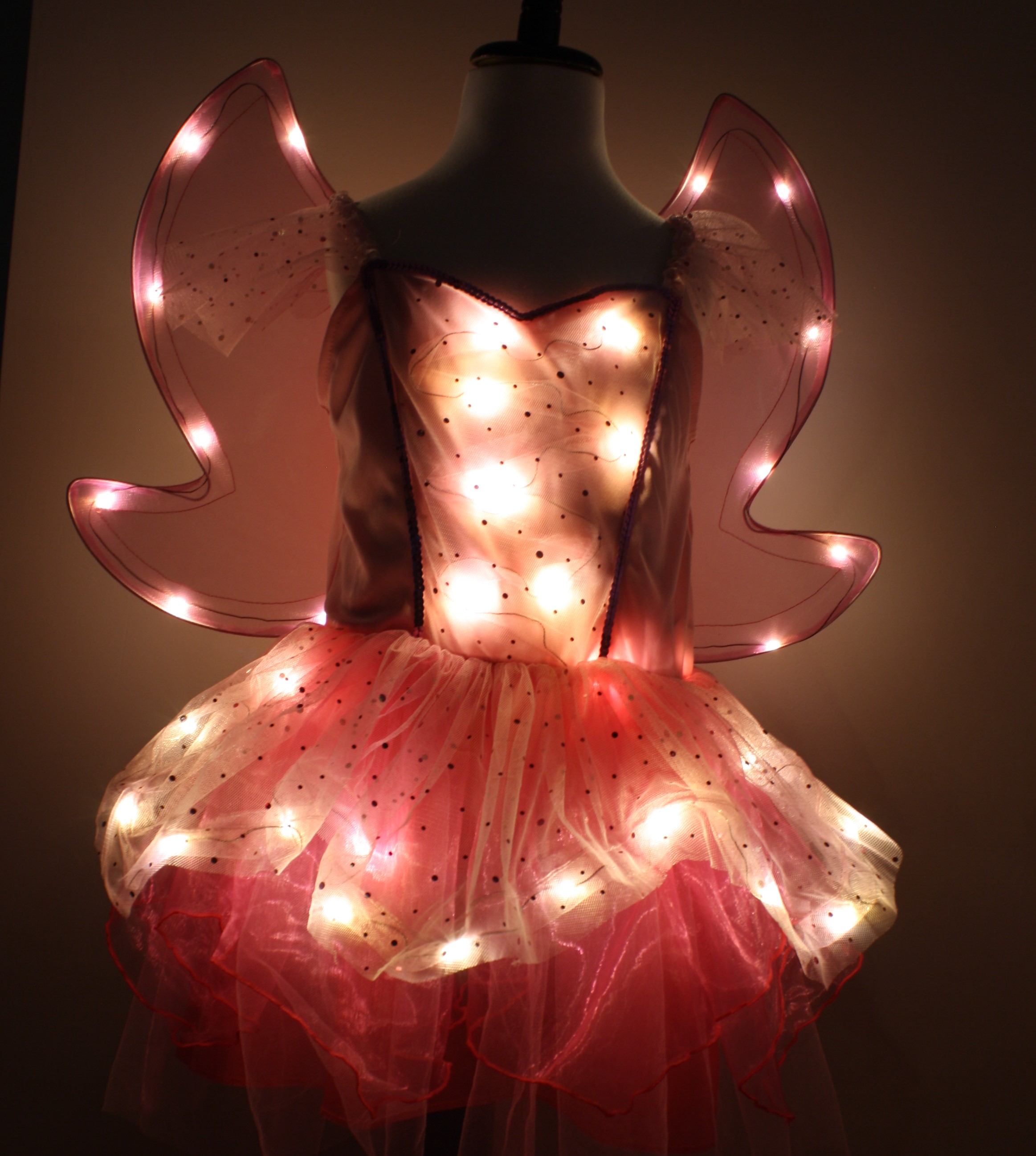 WIN - Light Up Girls Costume from Out of Sight Lights - 24/7 Moms